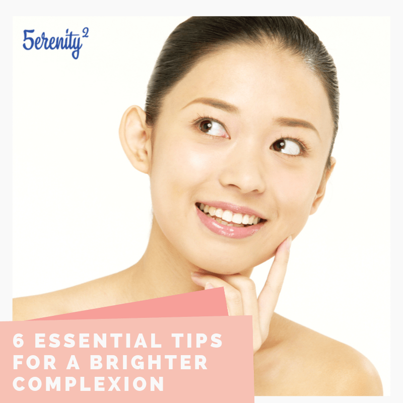 6 essential steps to a brighter clearer complexion |reduce dark spots